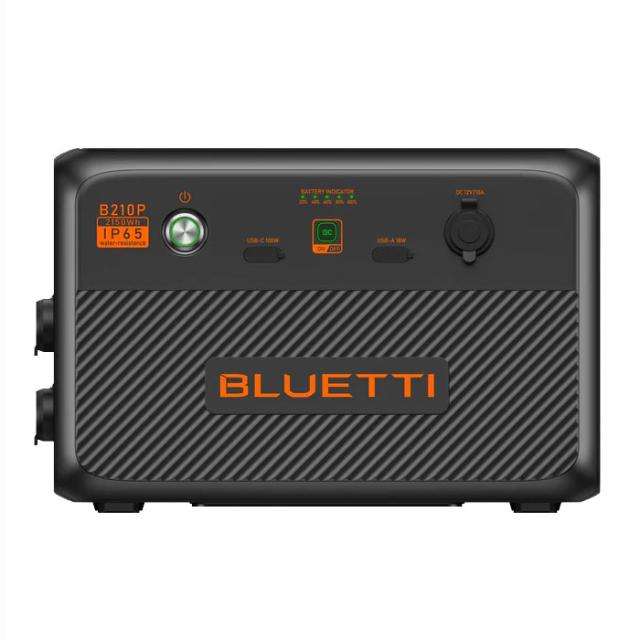 BLUETTI B210P ポータブル電源 拡張バッテリー 2150Wh USB-C出力搭載[B210Pブルテ] 返品種別B