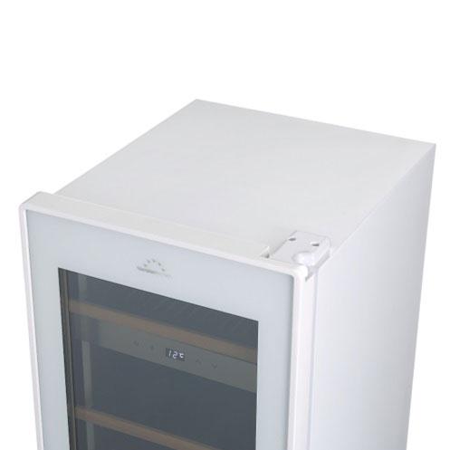 フォルスタージャパン FJE-76GS(WH) ワインセラー (29本収納)【右開き