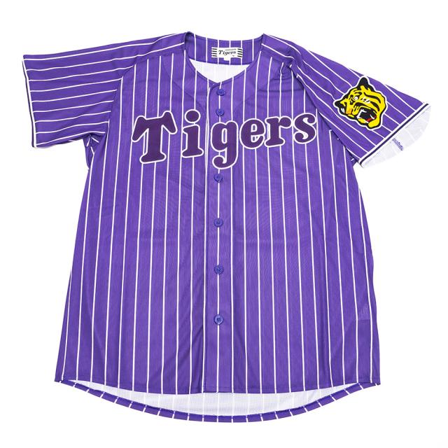 ミズノ 【阪神タイガース公認】カラーレプリカユニフォーム（パープル・サイズ：O） 12JRMTQ167O返品種別A