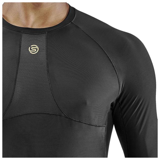 SKINS(スキンズ) SERIES-5 メンズトップスロングスリーブ（ブラック