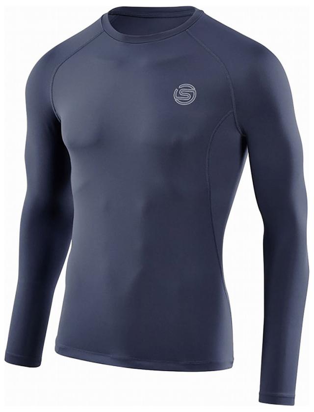 SKINS(スキンズ) GRI-18121210-098-48L SERIES-2 メンズロングスリーブ（ネイビー・サイズ：48(L)）[GRI1812121009848L] 返品種別A