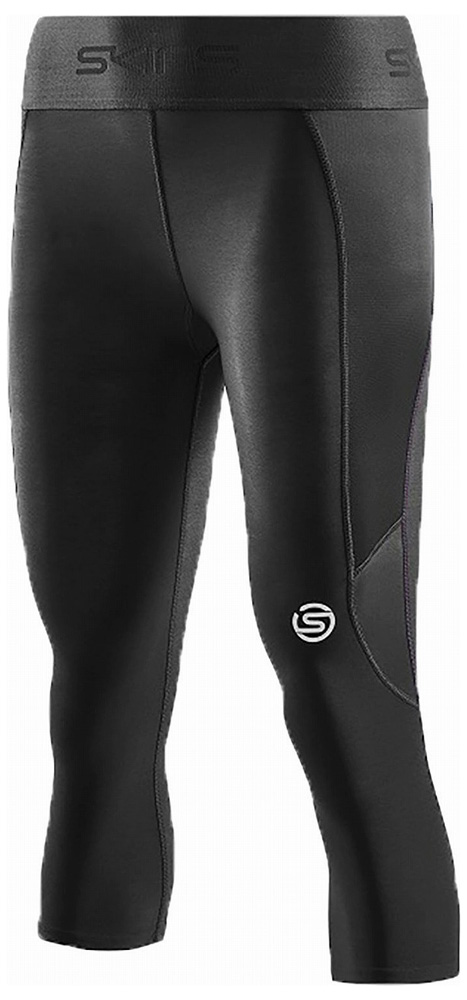 SKINS(スキンズ) SERIES-3 レディースサーマル3/4タイツ（ブラック・サイズ：40(M)）  GRI-18271341-019-40M返品種別A