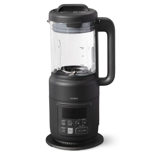 シロカ SM-S151(HD) ヒーター機能付きブレンダー　ダークグレーsiroca　おうちシェフ BLENDER[SMS151HD] 返品種別A