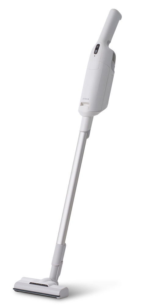 シロカ SV-SK371-W 紙パック式スティッククリーナー　充電式　自走式パワーブラシ【掃除機】siroca かるピカパワー[SVSK371W] 返品種別A