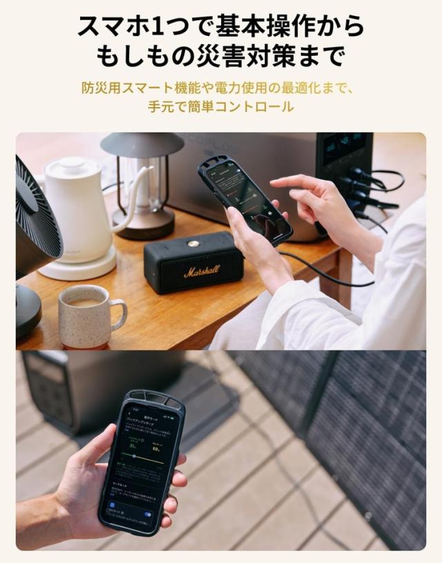 エコフロー EFD3M-G-JP-CBOX ポータブル電源 2048Wh ACコンセント4口