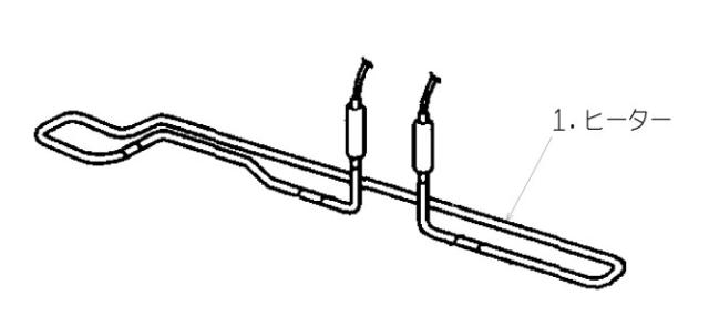 三菱 MAC-643BH 室外機凍結防止ヒーターMITSUBISHI　ルームエアコン(霧ヶ峰) [別売] (室外用)[MAC643BH] 返品種別A