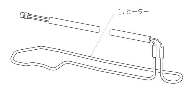 三菱 MAC-644BH 室外機凍結防止ヒーターMITSUBISHI　ルームエアコン(霧ヶ峰) [別売] (室外用)[MAC644BH] 返品種別A