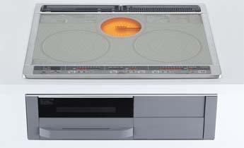 三菱 ビルトインIHクッキングヒーター【幅60cm】【鉄・ステンレス対応】（シルバー） MITSUBISHI　G318Mシリーズ CS-G318MS返品種別A