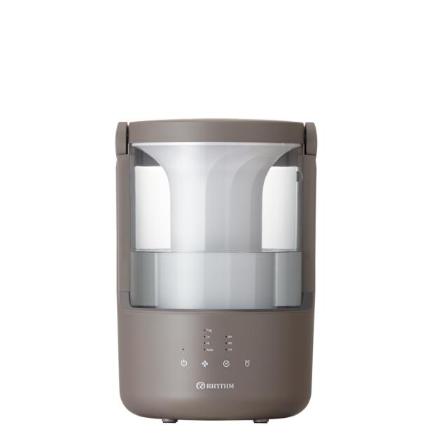 リズム 9YYA64RH84 超音波式加湿器（木造4畳まで/プレハブ洋室7畳まで ウォームグレー)RHYTHM MIST 250[9YYA64RH84] 返品種別A