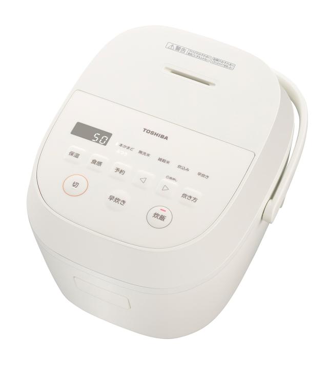 東芝 RC-10AMX-W マイコンジャー炊飯器（5.5合炊き）　ミルキーホワイトTOSHIBA[RC10AMXW] 返品種別A