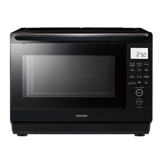 東芝 ER-D70B-K 簡易スチームオーブンレンジ　26L　ブラックTOSHIBA　石窯ドーム　角皿式スチームオーブンレンジ[ERD70BK] 返品種別A