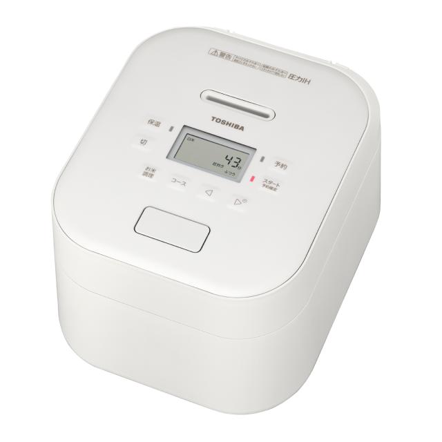 東芝 RC-10FPX(W) 圧力IHジャー炊飯器（5.5合炊き）　ミルキーホワイトTOSHIBA[RC10FPXW] 返品種別A