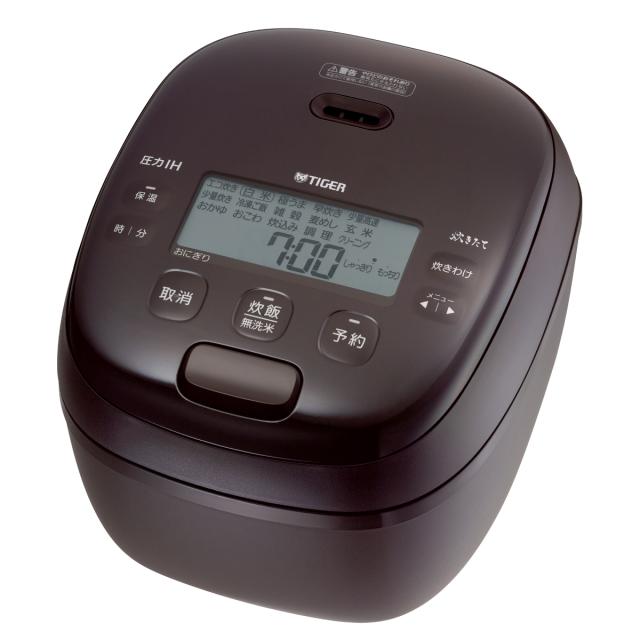 タイガー JRI-H100TP 圧力IHジャー炊飯器（5.5合炊き）　ディープブラウンTIGER　炊きたて[JRIH100TP] 返品種別A