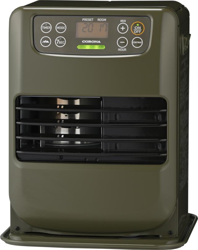 コロナ FH-CP25Y-G 石油ファンヒーター（木造7畳/コンクリート9畳まで）【暖房器具】CORONA オリーブグリーン[FHCP25YG] 返品種別A