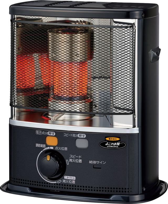 コロナ SX-E3724Y-HD 石油ストーブ（木造10畳/コンクリート13畳まで）【暖房器具】CORONA ダークグレー[SXE3724YHD] 返品種別A