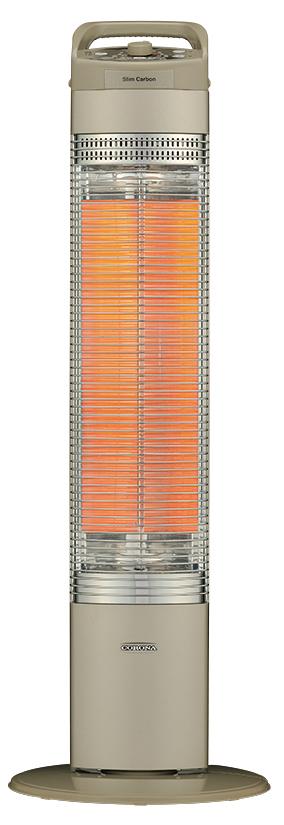 コロナ DH-C925-N 電気ストーブ【カーボンヒーター】【暖房器具】CORONA　スリムカーボン ゴールド[DHC925N] 返品種別A