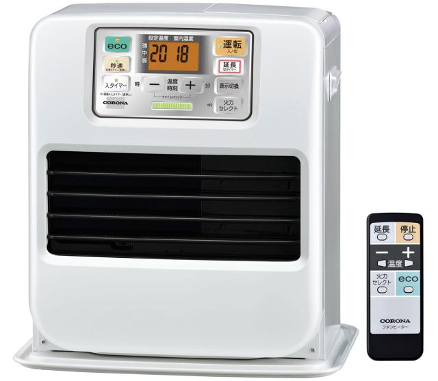 コロナ 石油ファンヒーター（木造9畳/コンクリート12畳まで） 【暖房器具】CORONA　SRシリーズ パールホワイト FH-SR3325Y-W返品種別A