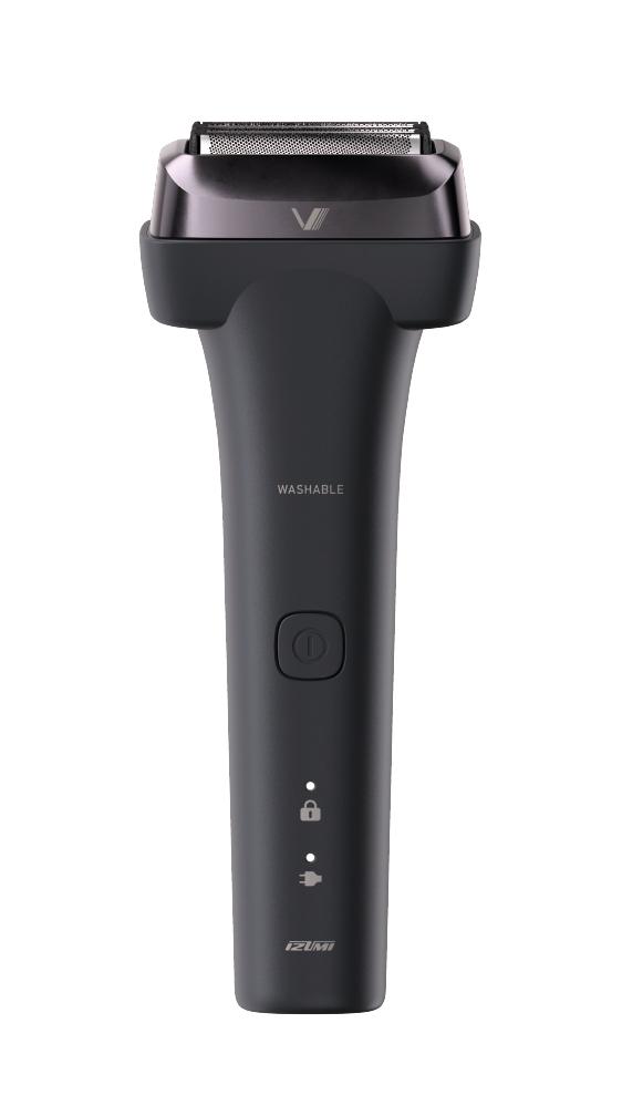 イズミ IZF-V855W-K メンズシェーバー[電気シェーバー]【5枚刃】（ブラック）IZUMI V8series[IZFV855WK] 返品種別A