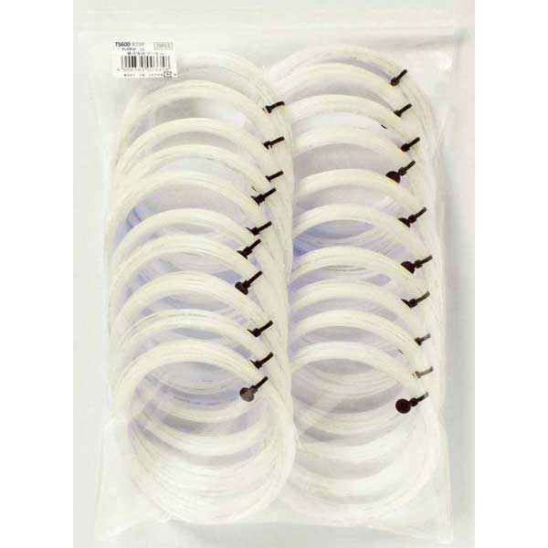 ゴーセン 硬式テニス用ガット　テックガット16　20張入（ホワイト・1.30mm×12.2m） GOS-TS600W20P返品種別A