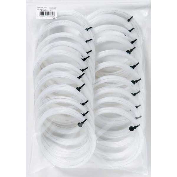 ゴーセン ソフトテニス用ガット　SDコントロール130　20張入（ホワイト・1.30mm×11.5m） GOSEN UMISHIMA series GOS-SS720W20P返品種別A