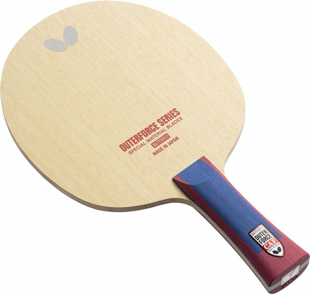 バタフライ 卓球ラケット アウターフォース CAF（FL） BUTTERFLY　シェークハンドラケット　シェークハンド BUT-37351返品種別A