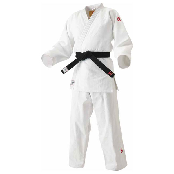 九櫻 HYK-JOEX35L 選手用 柔道衣（新規格） 上下セット（ホワイト・L体：3.5L）IJF・全日本柔道連盟認定[HYKJOEX35L] 返品種別A