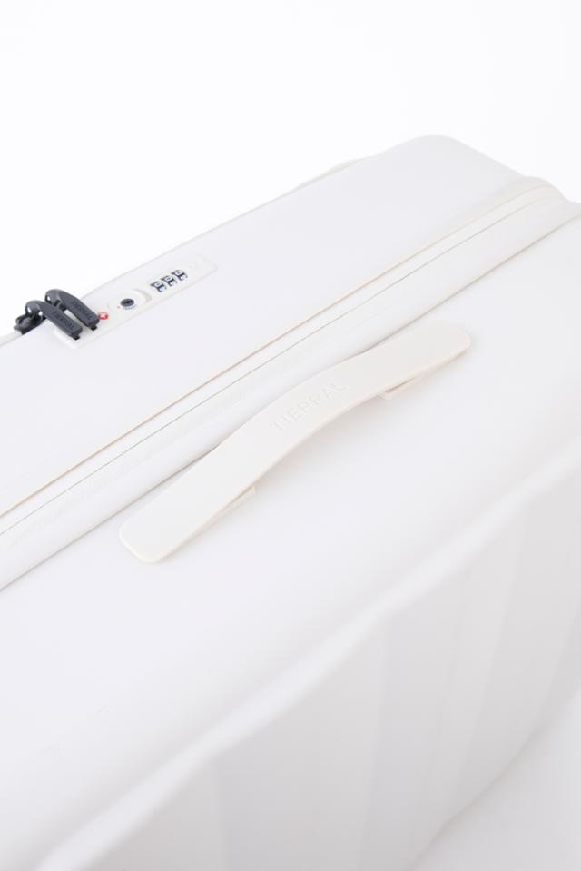 ティエラル TPFF*03002 スーツケース （M） 63/74L（Pearl White
