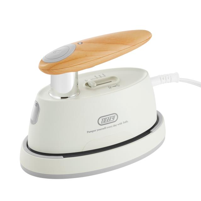 ラドンナ HW-SM2-AW コードつき衣類スチーマー(アッシュホワイト)LADONNA Toffy[HWSM2AW] 返品種別A