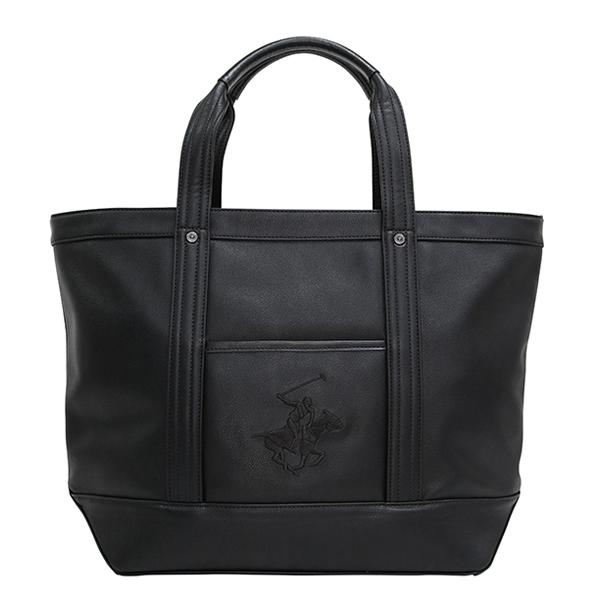 BEVERLY HILLS POLO CLUB BH2008NBK/BK/BK PUトートバッグL（BK/BK/BK）[BH2008NBKBKBK] 返品種別B