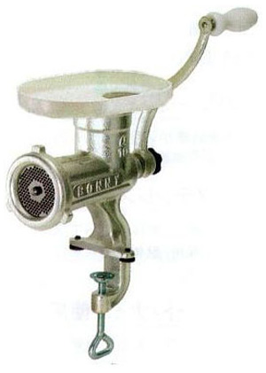 ボニー NO10A(BONNY) ミンサー(チョッパー) No.10α型トレー付錫メッキBONNY[NO10ABONNY] 返品種別A