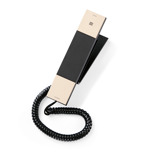 JACOB  ヤコブ・イェンセン　デザイン電話機（シャンパンゴールド） Telephone-HT20-3B　（JJN010075） HT20-3B-CG返品種別A