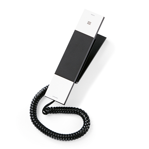 JACOB  HT20-3B-WH ヤコブ・イェンセン　デザイン電話機（ホワイト）Telephone-HT20-3B　（JJN010079）[HT203BWH] 返品種別A