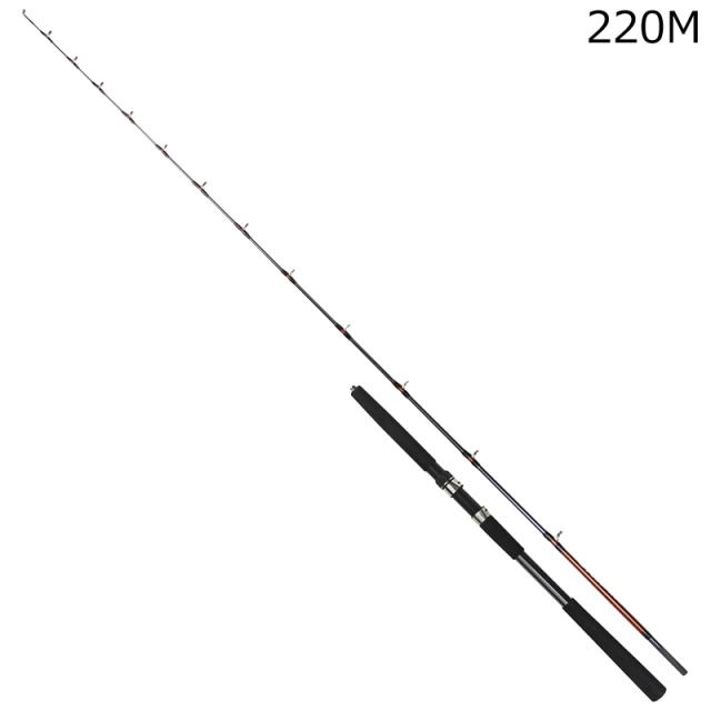 大阪漁具 PWS22M パワーウルフSG 220M 7：3調子OGK 船竿 グラスロッド[PWS22M] 返品種別A