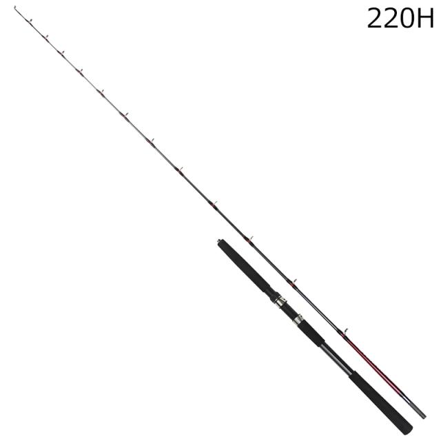 大阪漁具 PWS22H パワーウルフSG 220H 7：3調子OGK 船竿 グラスロッド[PWS22H] 返品種別A