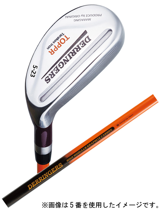 オリジナル デリンジャートッパ（突破）タラコアイアン7番 Derringers TOPPR Tarakos Iron フレックス：SR DTT-07(SR)返品種別A