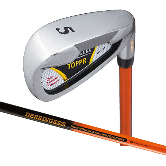 オリジナル デリンジャートッパ (突破) ワンレングスアイアン6本セット (I#5〜I#9、PW) フレックス：SR DTT-IS(SR)返品種別A