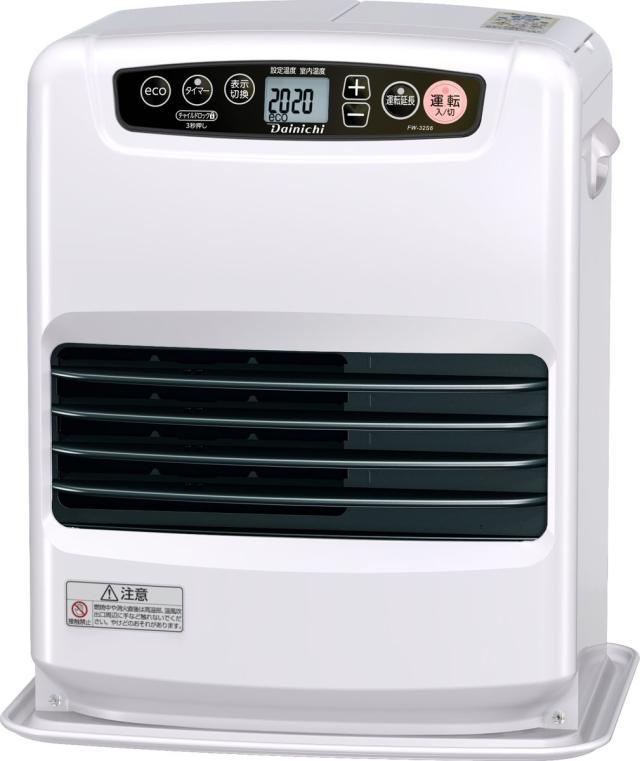 ダイニチ FW-32S6-W 石油ファンヒーター（木造9畳/コンクリート12畳まで ムーンホワイト）【暖房器具】DAINICHI[FW32S6W] 返品種別A