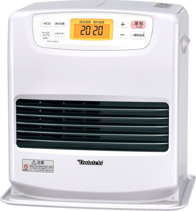 ダイニチ FW-3725LS-W 石油ファンヒーター（木造10畳/コンクリート13畳まで ムーンホワイト）【暖房器具】DAINICHI[FW3725LSW] 返品種別A