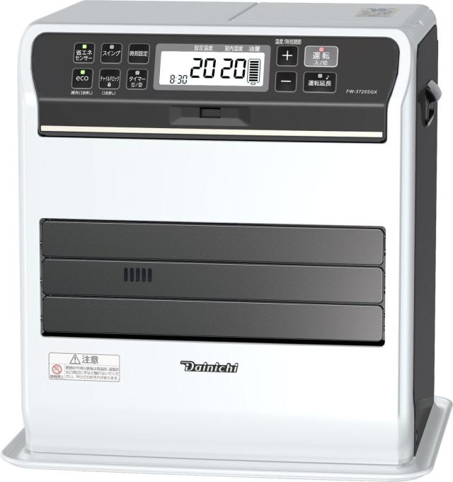 ダイニチ 石油ファンヒーター（木造10畳/コンクリート13畳まで プレミアムマットホワイト） 【暖房器具】DAINICHI FW-3725SGX-W返品種別A