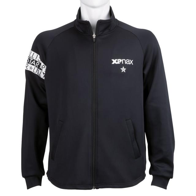 ザナックス BW25TJ-90-L スムースジャージジャケット Designed by Lill 1 STAR(R)（ブラック・サイズ：L）[BW25TJ90L] 返品種別A