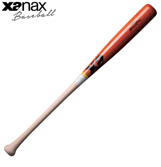 ザナックス BRB3802-23K70-84 軟式野球　木製バット（赤褐色×ナチュラル・サイズ：84cm）xanax[BRB380223K7084] 返品種別A