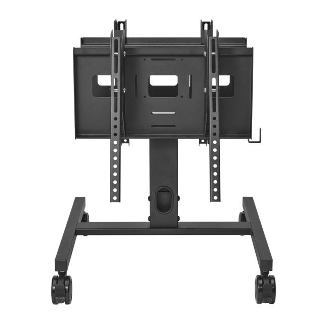 I/Oデータ 〜55型ディスプレイ　移動式ローディスプレイスタンド　耐荷重最大20kg/2面モデル　（ブラック） DA-LSD1返品種別A