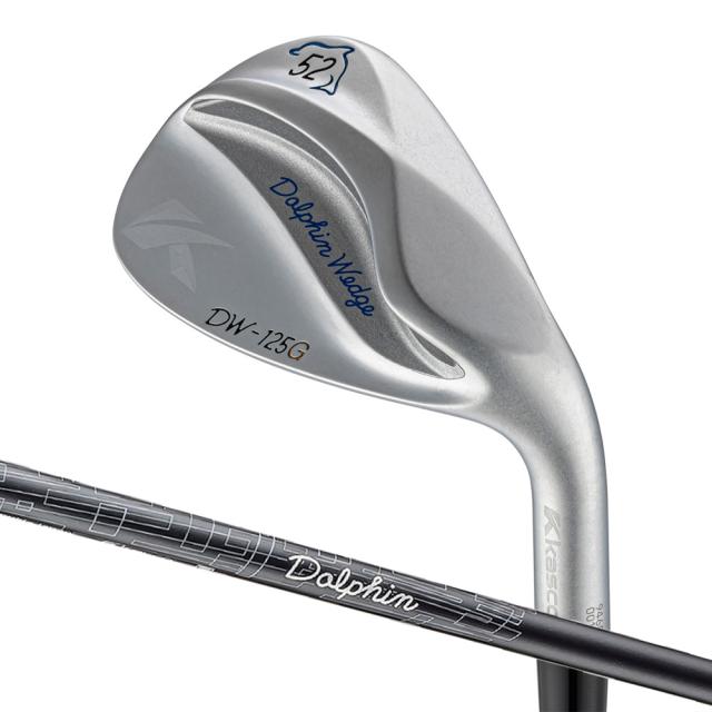 キャスコ DW-125G-CB-W-52 ドルフィンウェッジ DW-125G ロフト角：52°(セミグースネック)【Dolphin DP-231 カーボンシャフト・フレックス：WEDGE】Kasco DOLPHIN WEDGE[DW125GCBW52] 返品種別A