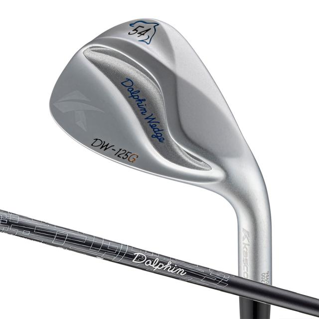 キャスコ DW-125G-CB-W-54 ドルフィンウェッジ DW-125G ロフト角：54°(セミグースネック)【Dolphin DP-231 カーボンシャフト・フレックス：WEDGE】Kasco DOLPHIN WEDGE[DW125GCBW54] 返品種別A