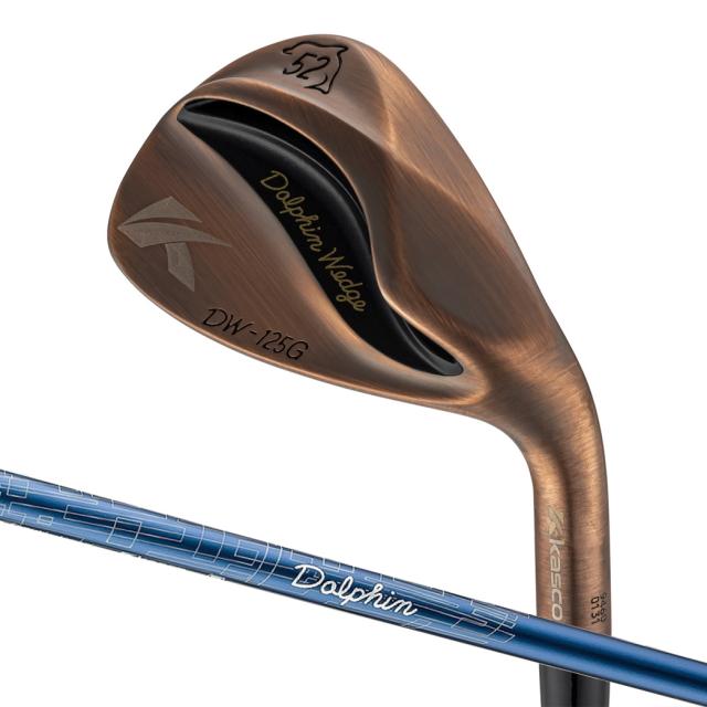 キャスコ DW-125G-C-CB-L-52 ドルフィンウェッジ DW-125G Copper for LADIES ロフト角：52°(セミグースネック)【Dolphin DP-231 L カーボンシャフト・フレックス：L】kasco DOLPHIN WEDGE[DW125GCCBL52] 返品種別A
