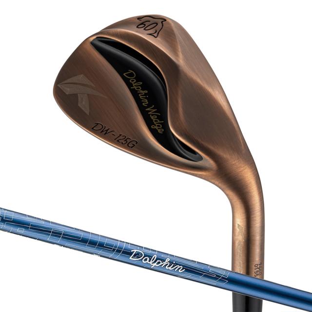 キャスコ DW-125G-C-CB-L-60 ドルフィンウェッジ DW-125G Copper for LADIES ロフト角：60°(セミグースネック)【Dolphin DP-231 L カーボンシャフト・フレックス：L】kasco DOLPHIN WEDGE[DW125GCCBL60] 返品種別A