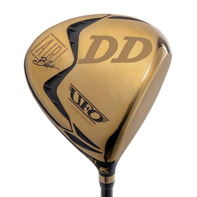 キャスコ UFO AIR DD by POWER TORNADO GOLD仕様 10.5°(Falcon shaft AIR シャフト・フレックス：R) kasco UFO-AIR-DD-GD-R返品種別A
