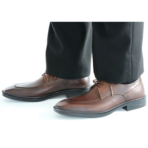 アサヒシューズ TK33-08 BR 24.5 紳士　ビジネスシューズ　（ブラウン・24.5cm）通勤快足 AM33082 Uチップ[TK3308BR245] 返品種別A