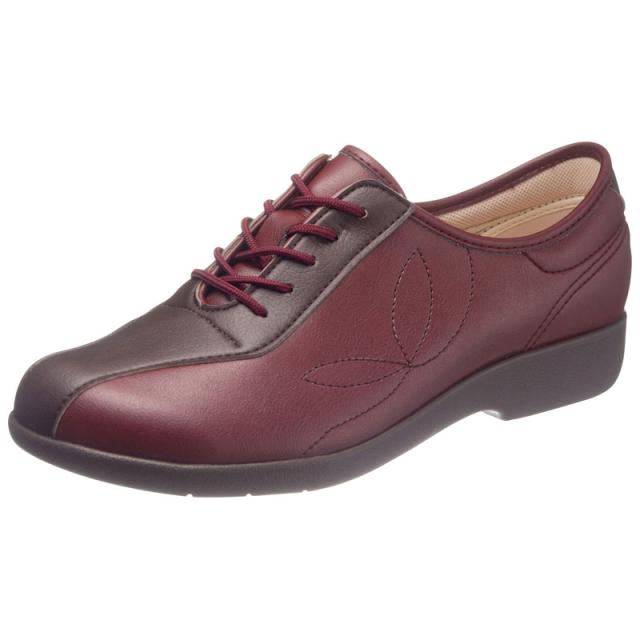 アサヒシューズ L135WN 23.0 婦人 ウォーキングシューズ（ワイン・23.0cm）快歩主義 KS23511[KHSL135WN230] 返品種別A