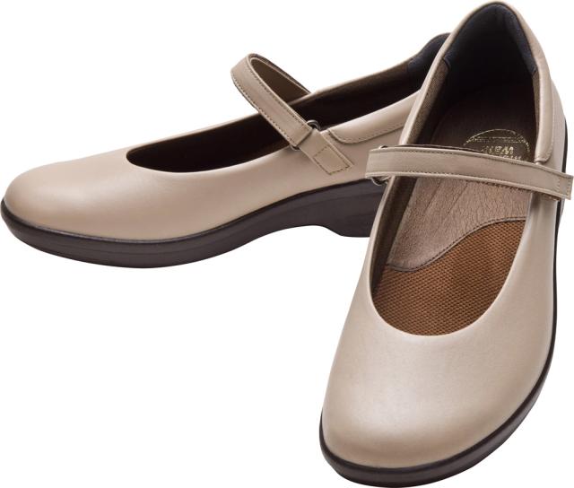アサヒメディカルウォーク レディース パンプス メディカルウォーク CC L013（ベージュ・サイズ：25.0cm） CC-L013-ベジユ-250返品種別A